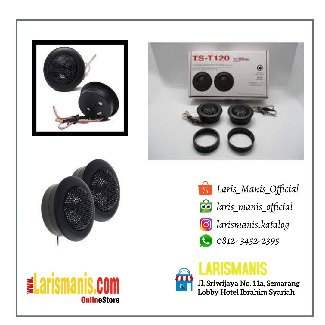 Speaker Tweeter T120 Tweeter Mobil Universal Tweeter Audio