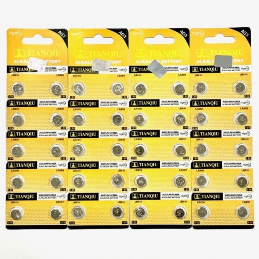 BATERAI BATTERY BATEREI KANCING CELL AG3/LR41/392A JUAL ECER