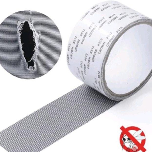 Lakban Kawat Nyamuk Repair Tambalan Penutup Kawat Nyamuk Berlubang